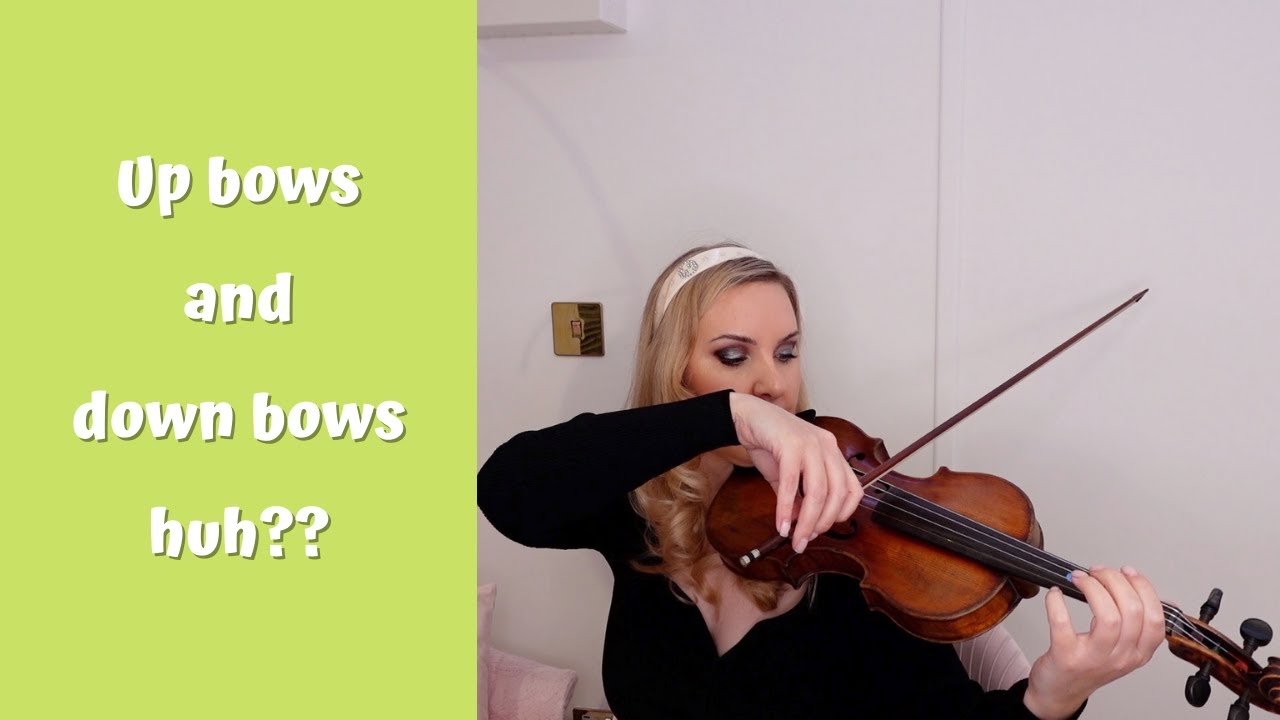 Why are up and down bows so complicated? - YouTube