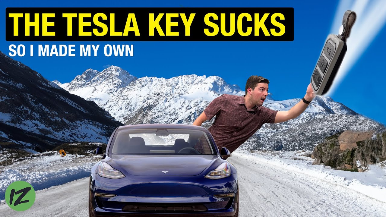 Creating The Ultimate Tesla Key Fob Upgrade! - YouTube