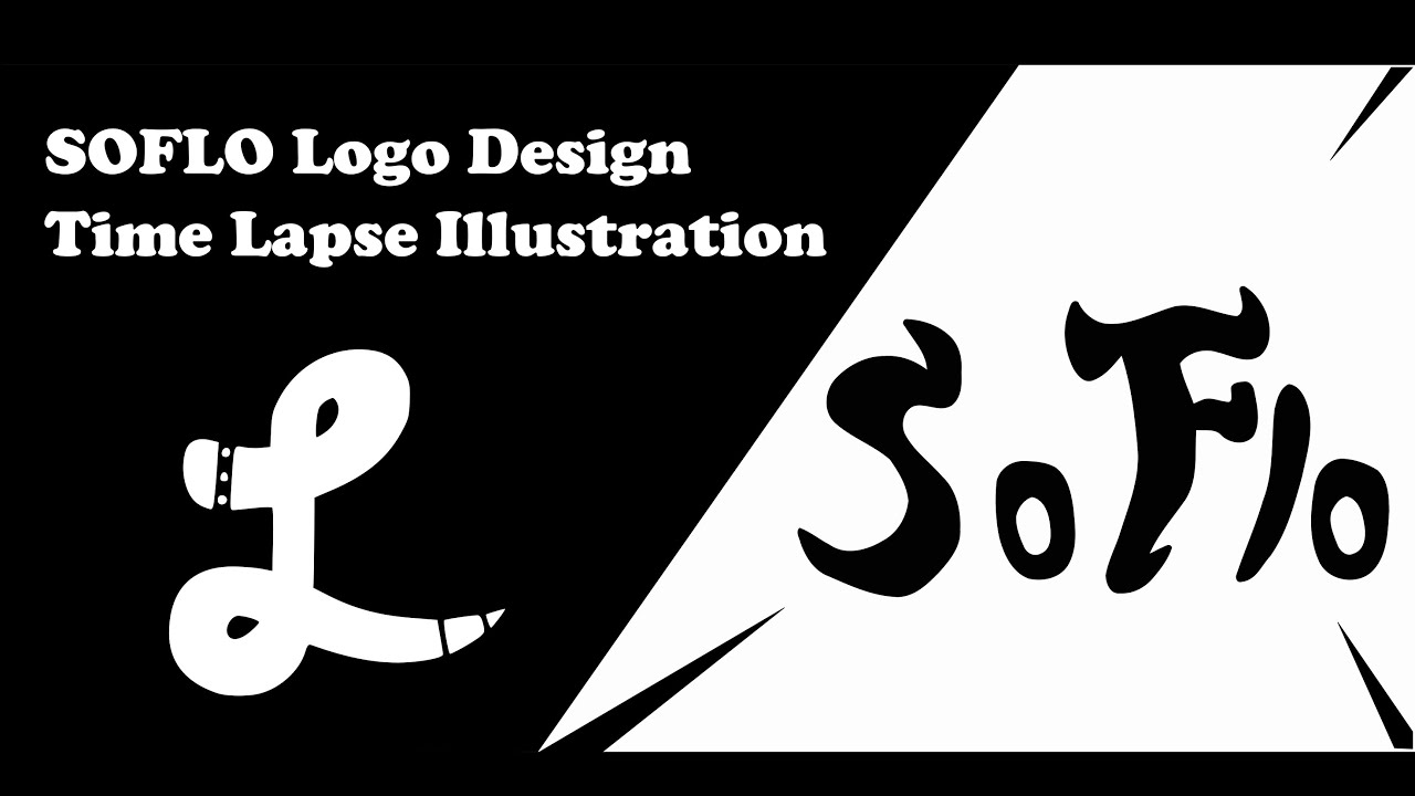 Logo Design | SoFlo Logo Time Lapse - YouTube