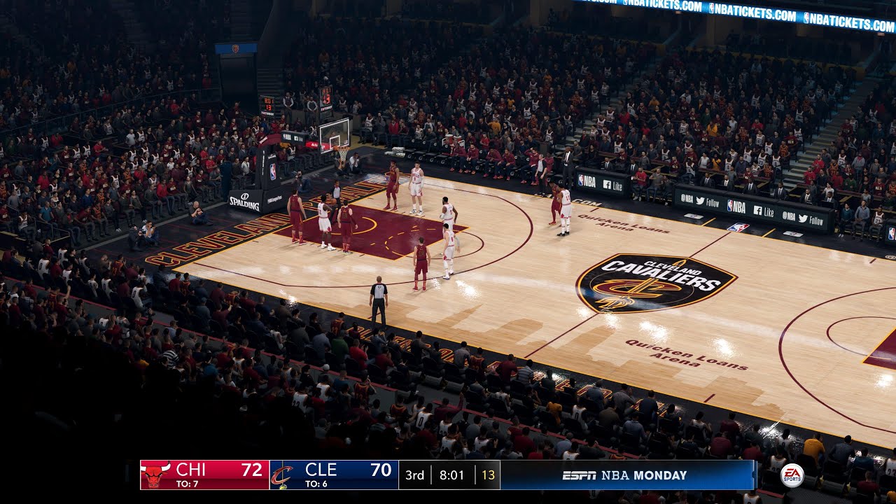 NBA LIVE 23 Rosters Bulls vs Cavs Halftime Show PS5 4K - YouTube