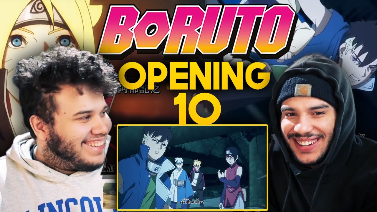 REACTION | "Boruto Opening 10" - The BEST Boruto Opening !! - YouTube