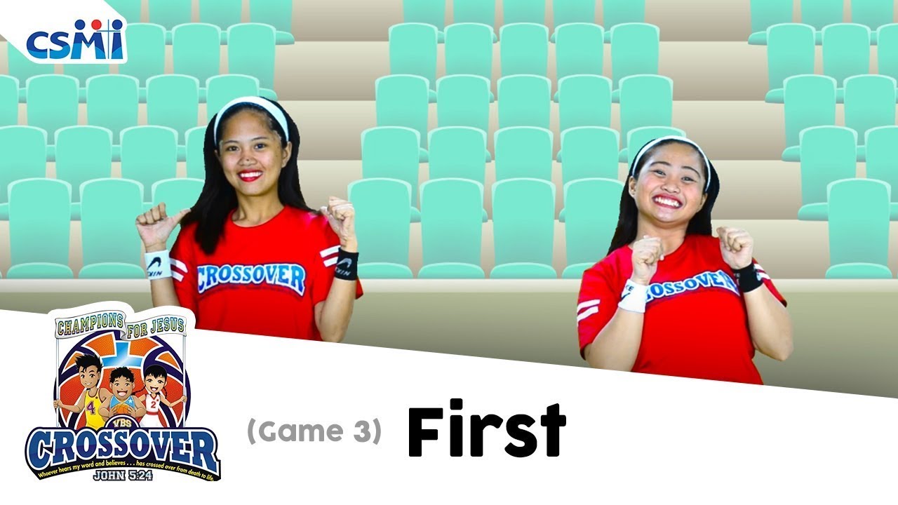VBS Crossover Action Song: First (Game 3) - YouTube