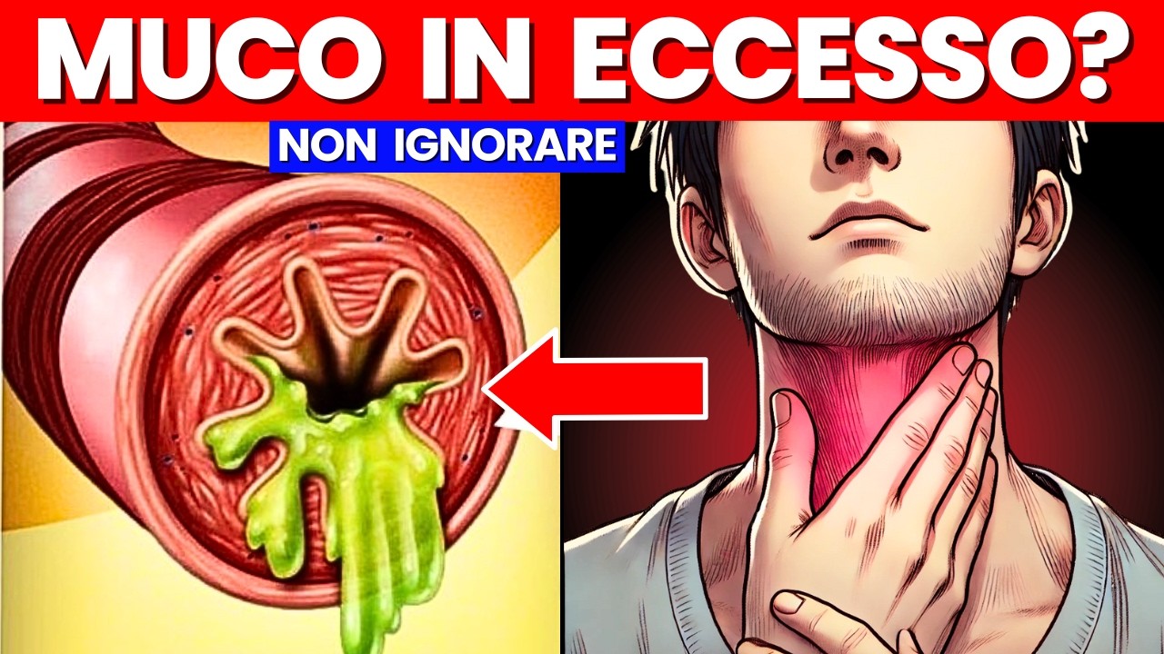 Come Eliminare l'Eccesso di Muco in Gola Definitivamente - YouTube
