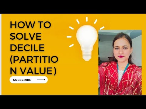 Calculation of Decile with continuous method | FYJC economics ...