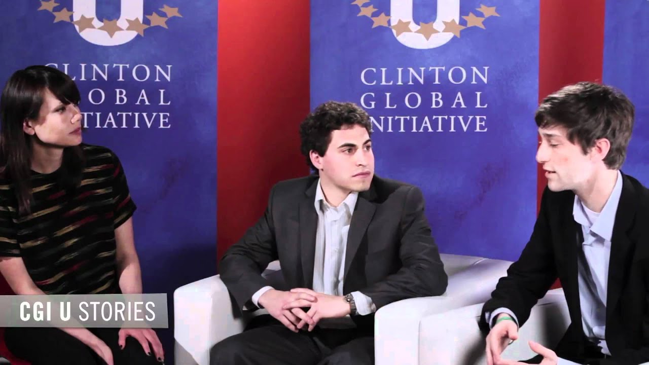 CGI U Stories: Jacob Blumenfeld-Gantz & Corey Metzman (2011) - YouTube