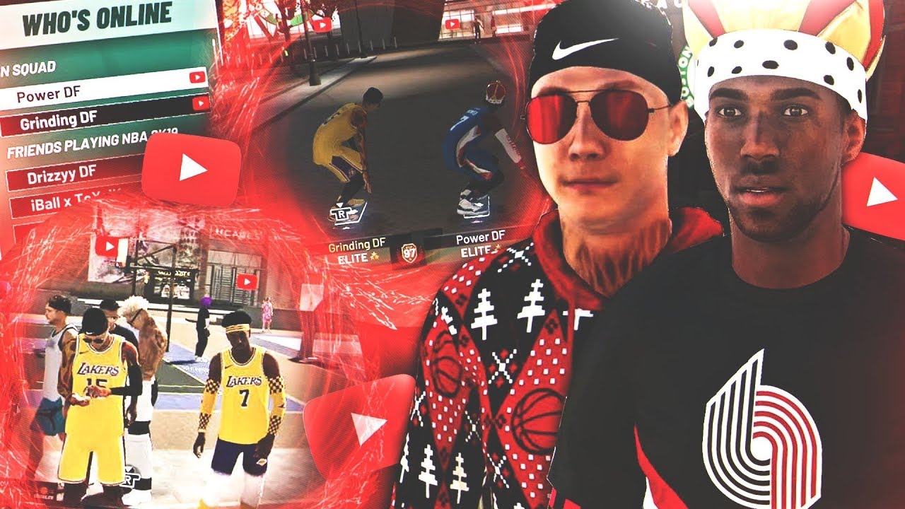 2K VERIFIED ME! POWER + GRINDING DF 🔥 TWO YOUTUBE LOGOS DOMINATE THE ...