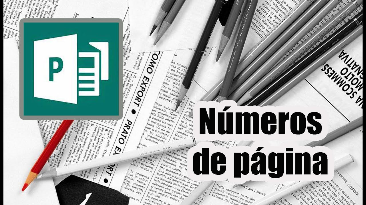 Publisher 2016 (Números de página) - YouTube