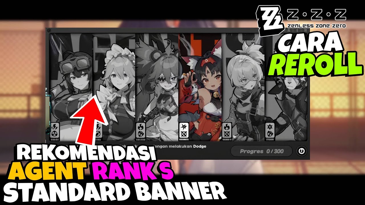 Cara Reroll & Rekomendasi Agent RANK S Standard Banner Zenless Zone ...