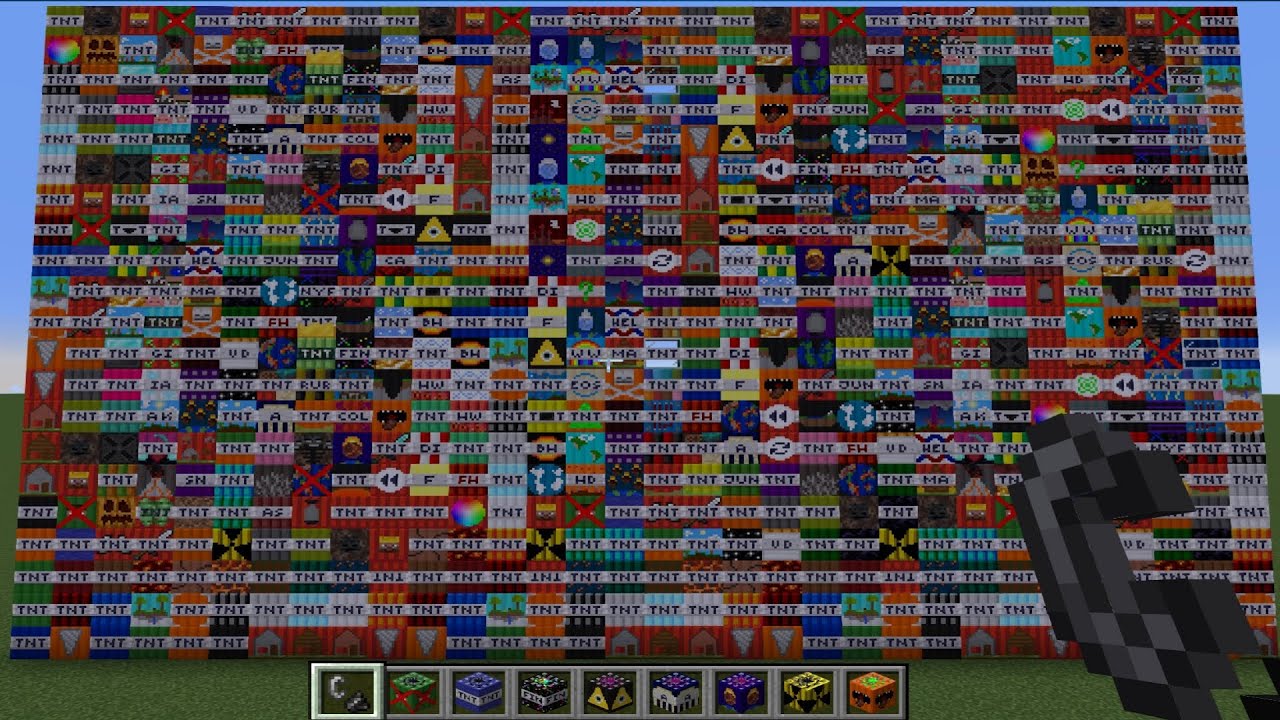 Minecraft: Amazing Super TNT MOD - YouTube