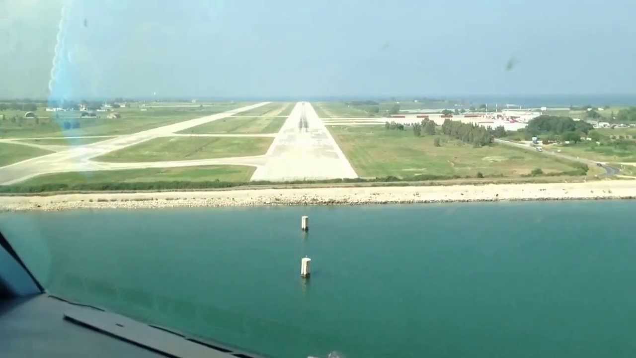 VOR Approach to Preveza (Greece) Dornier 328 SkyWork Airlin - YouTube