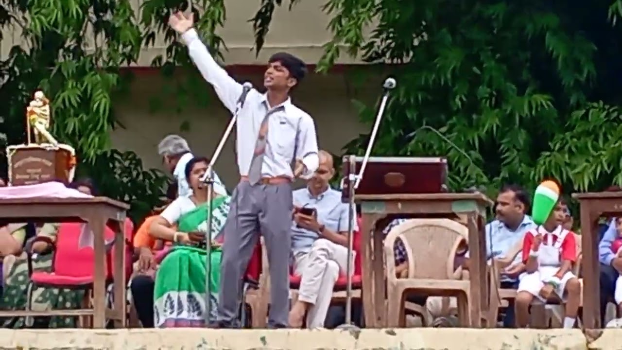 CHS School Varanasi | Very Good Speech On Independence Day By Deepansh ...