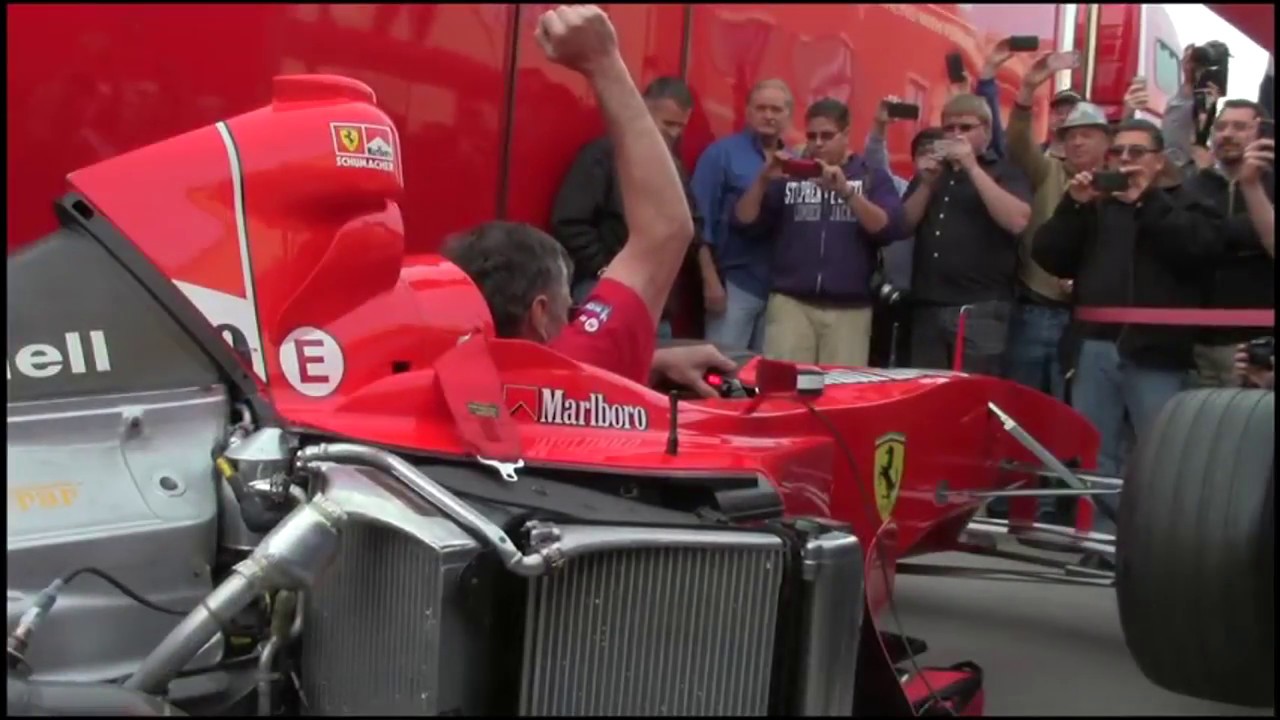 Classic F1 engine start up compilation - YouTube