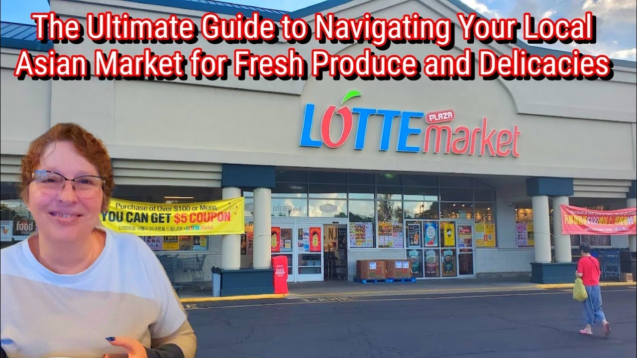 Lotte Plaza Market at Edison Asian Grocery Store - YouTube