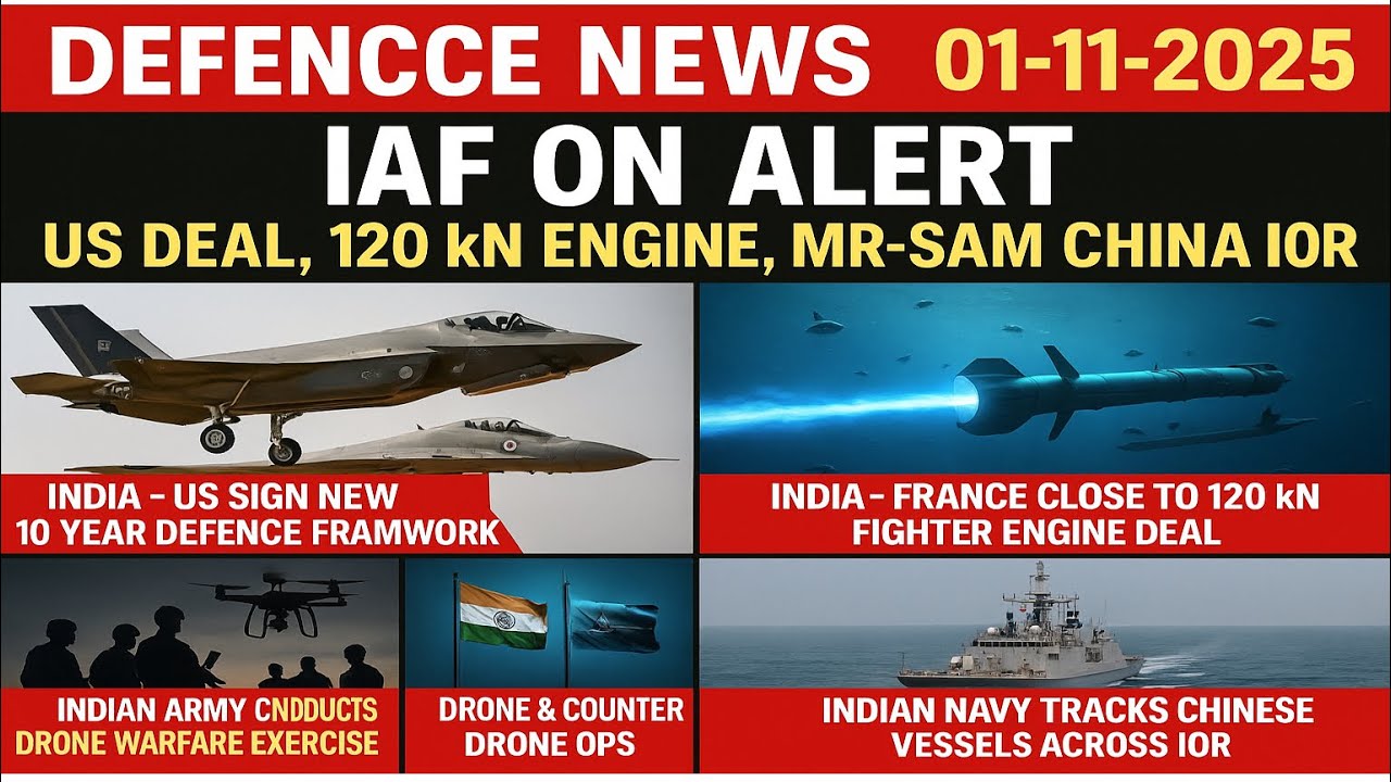 Indian Defence Update: US Defence Deal, MR-SAM Missiles & China’s IOR ...