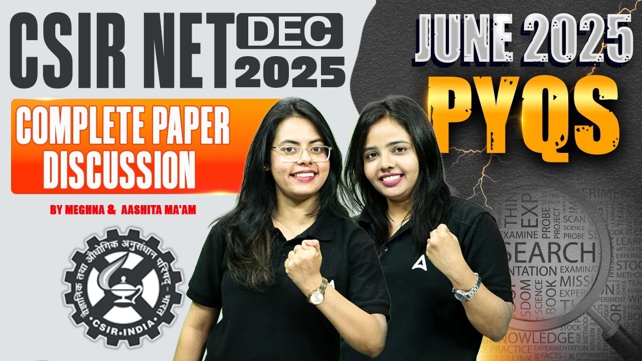 CSIR NET Life Science Question Paper Solved | CSIR NET Life Science ...