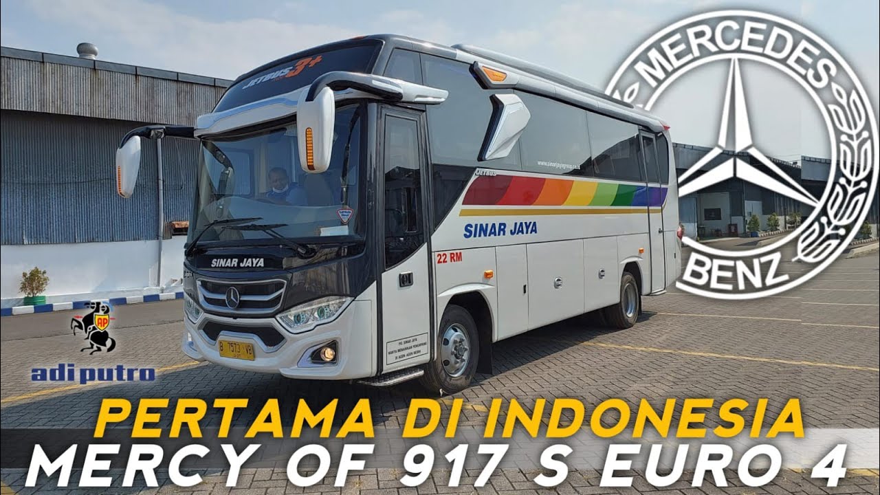 CHASSIS PERTAMA DI INDONESIA MILIK PO SINAR JAYA‼️MEDIUM BUS MERCY OF ...