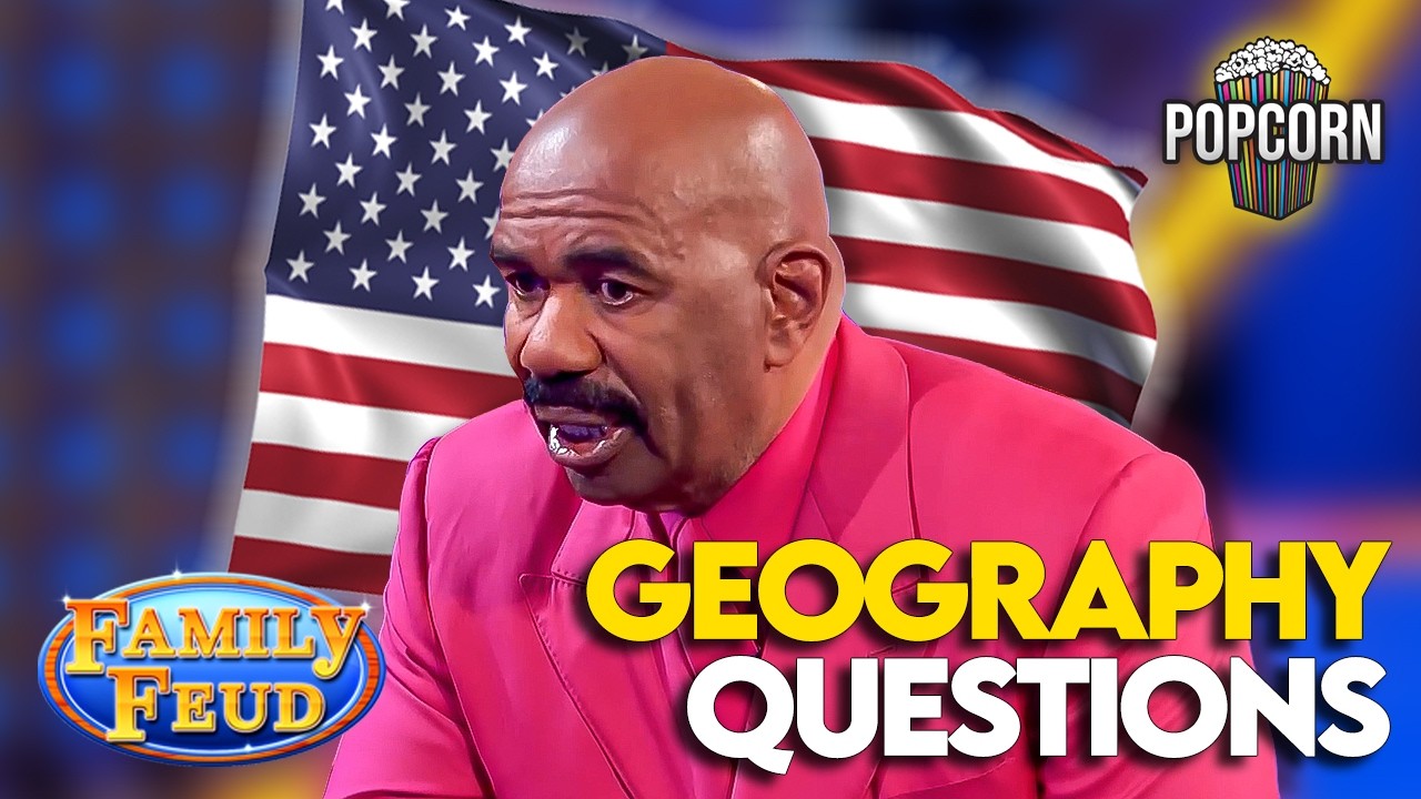 Best GEOGRAPHY Questions That DESTROYED Steve Harvey! | Family Feud ...