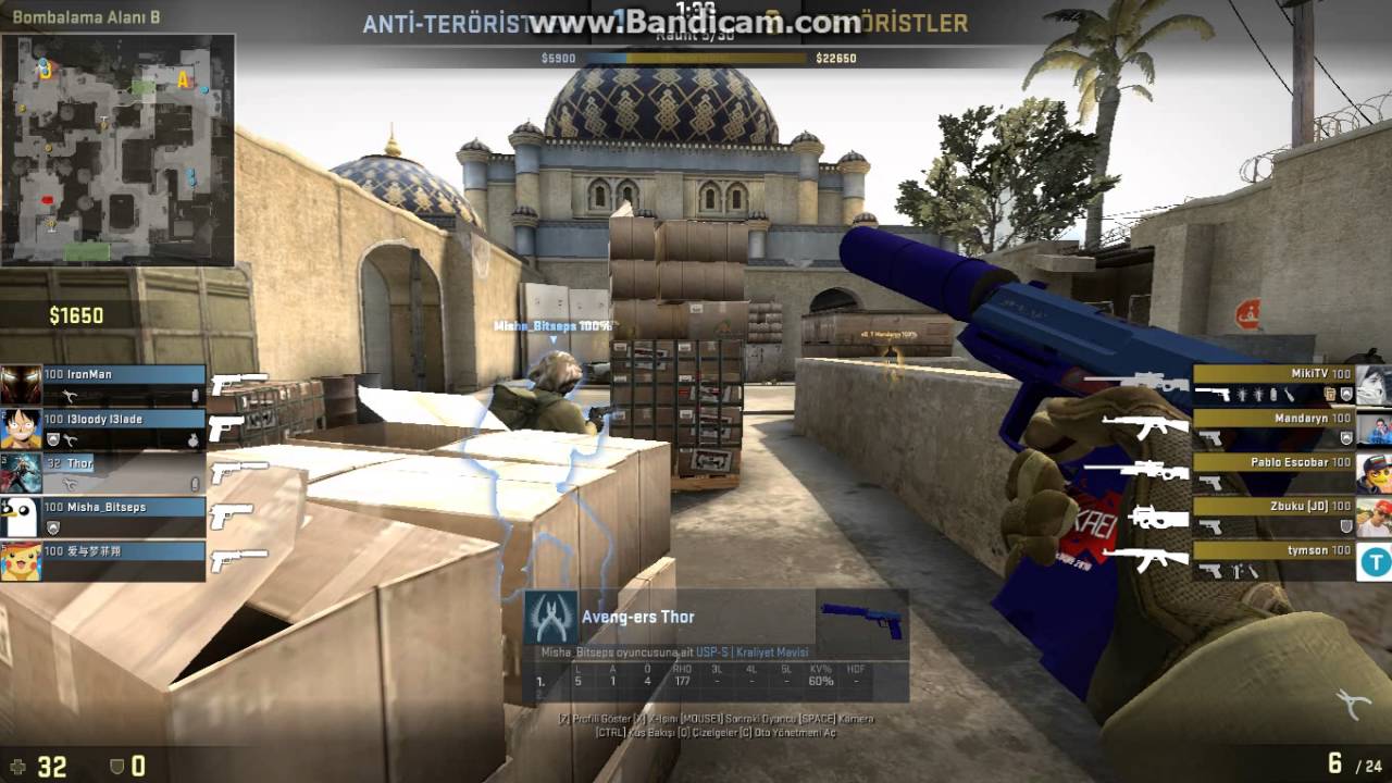 Cs go dust_2 NİNJA!! - YouTube