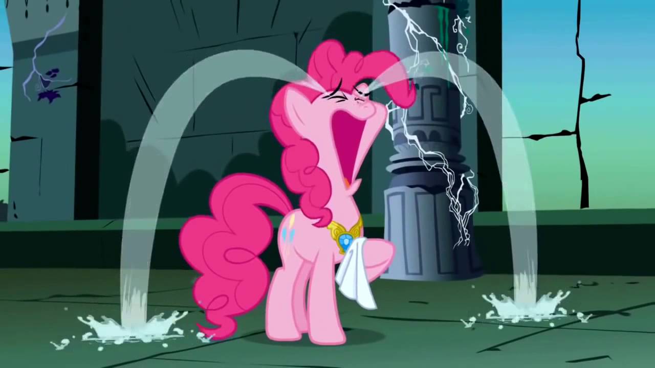 My little pony. Pinkie Pie is crying? Why? - YouTube