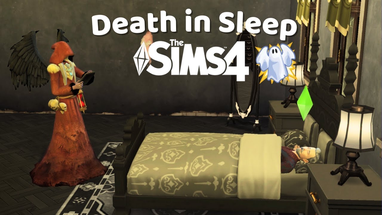 Death in Sleep 👻| The Sims 4 Life & Death - YouTube