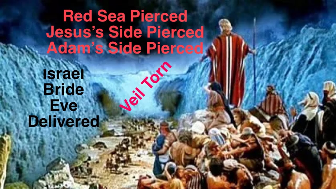Red Sea Crossing Jesus Side Pierced - YouTube