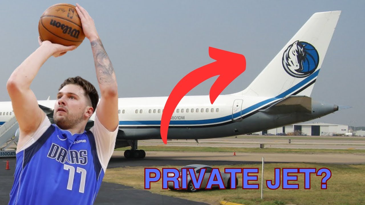 The LUXURIOUS Dallas Mavericks PRIVATE JET - YouTube