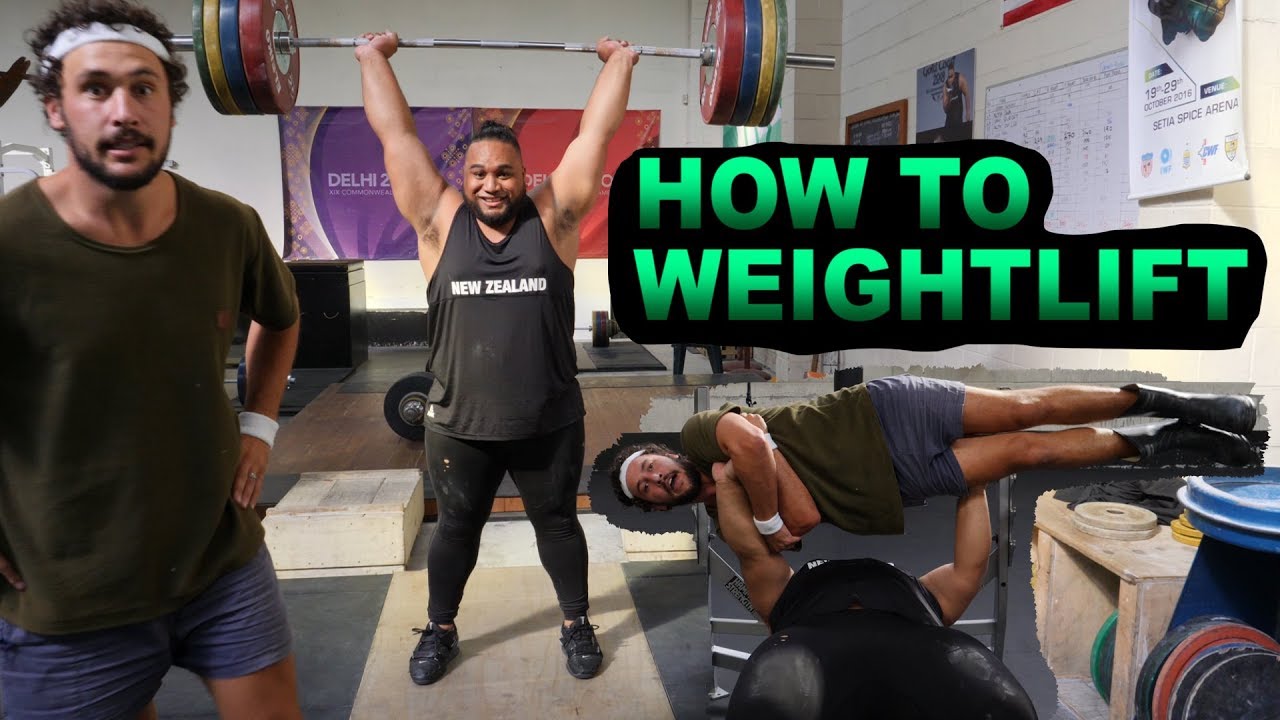 HOW TO WEIGHTLIFT with David Liti | HOW TO SPORT SERIES - YouTube