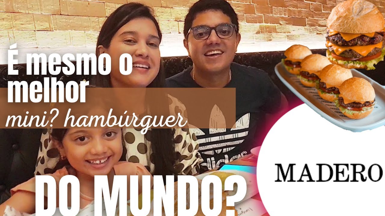 PROVANDO OS NOVOS MINI HAMBÚRGUERS DO MADERO - YouTube