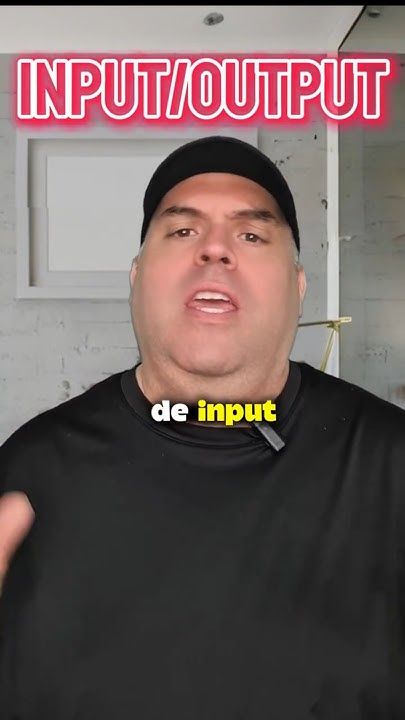 El ABC de la IA: Input / Output - YouTube