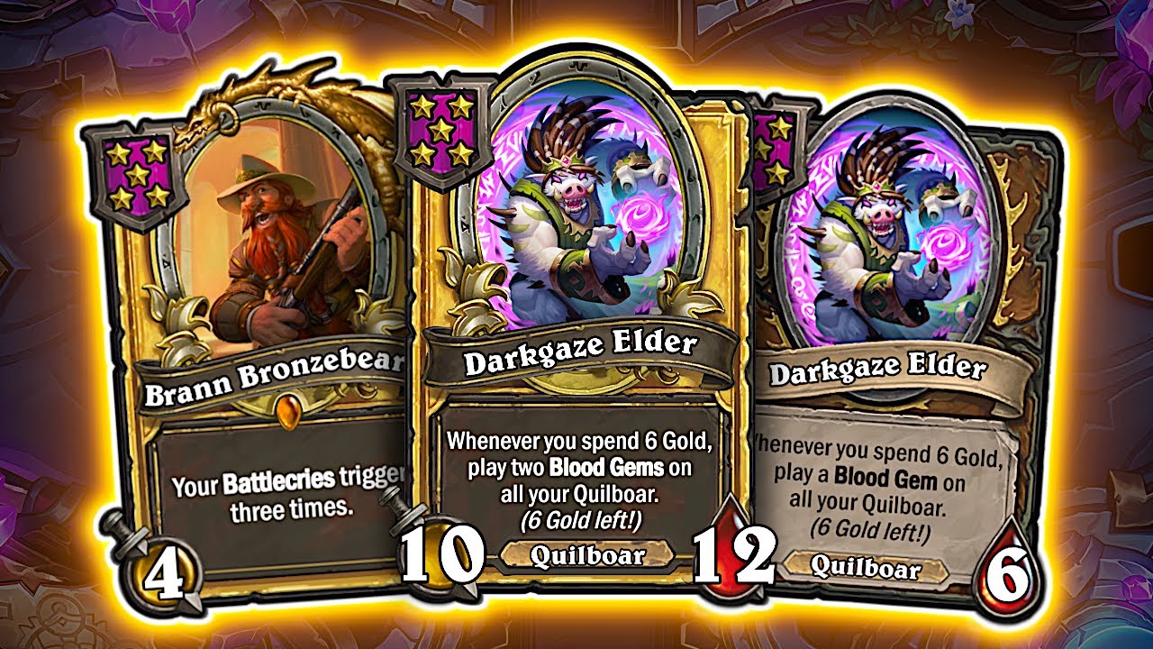 The BEST Quilboar Strategy! | Hearthstone Battlegrounds - YouTube