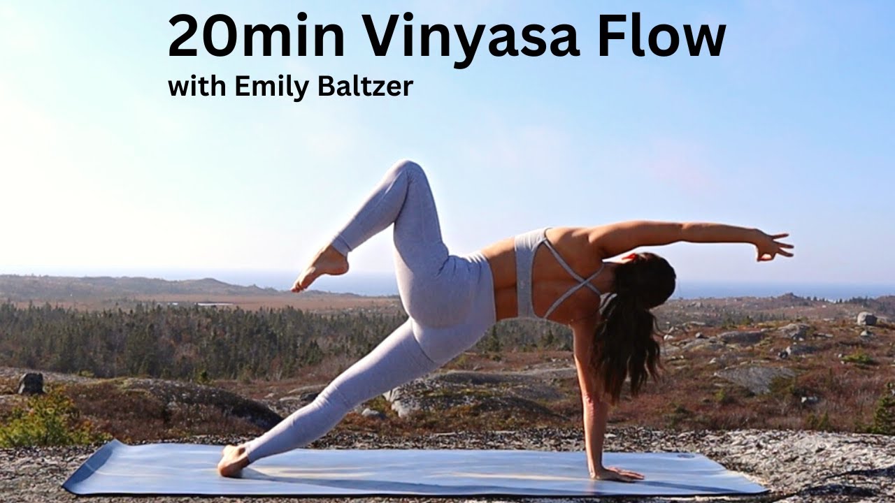 20min Vinyasa Yoga Practice | Flow to feel your best! - YouTube