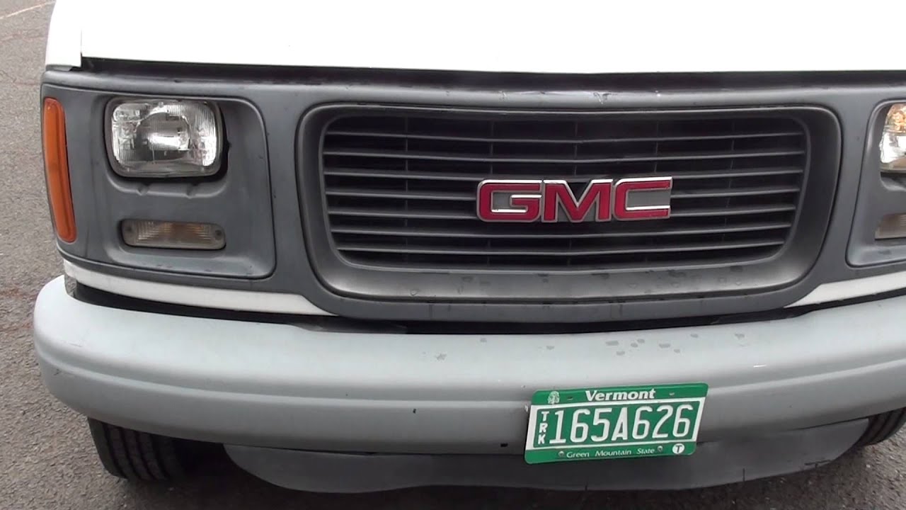 1997 GMC SAVANNAH VAN - YouTube