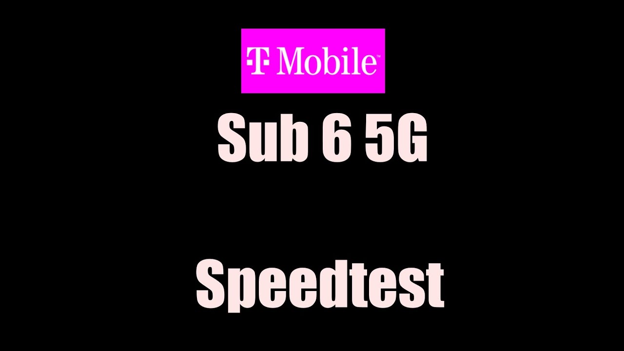 T-Mobile 5G speed test - YouTube