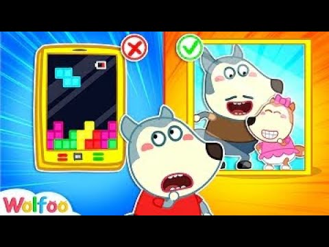 Wolfoo, No Smartphone! Family Is the Best Learn Good Habits for Kids ...