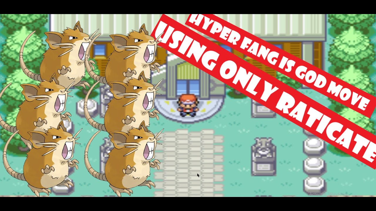 Defeating Elite four Fire Red and Champion with Only Using Bunch ...