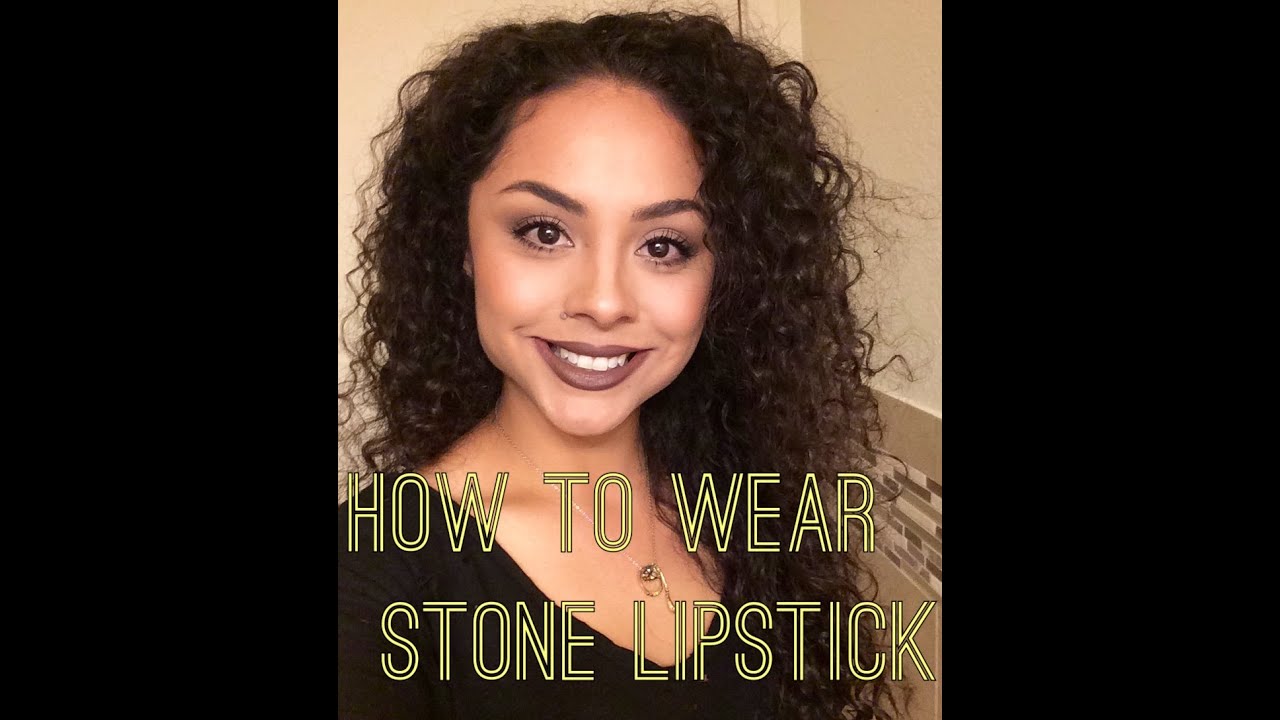 MAC Stone Lipstick & Liner Combinations - YouTube