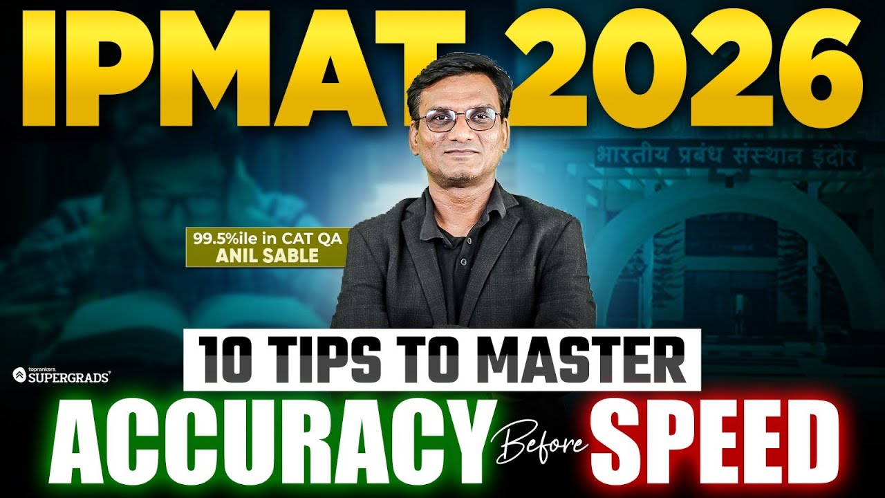Top 10 Tips to Master Accuracy Before Speed for IPMAT 2026 🎯| Avoid ...