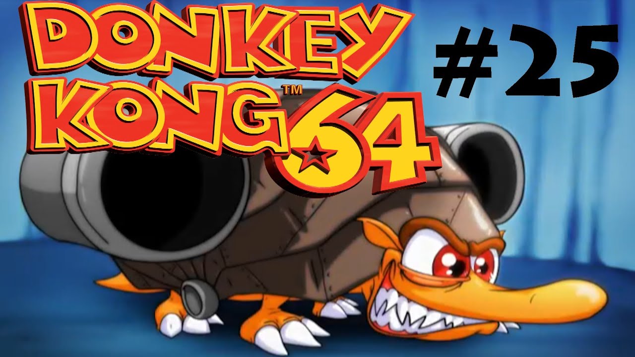 Donkey Kong 64 Part 25 - the Army-Dillo Returns - YouTube