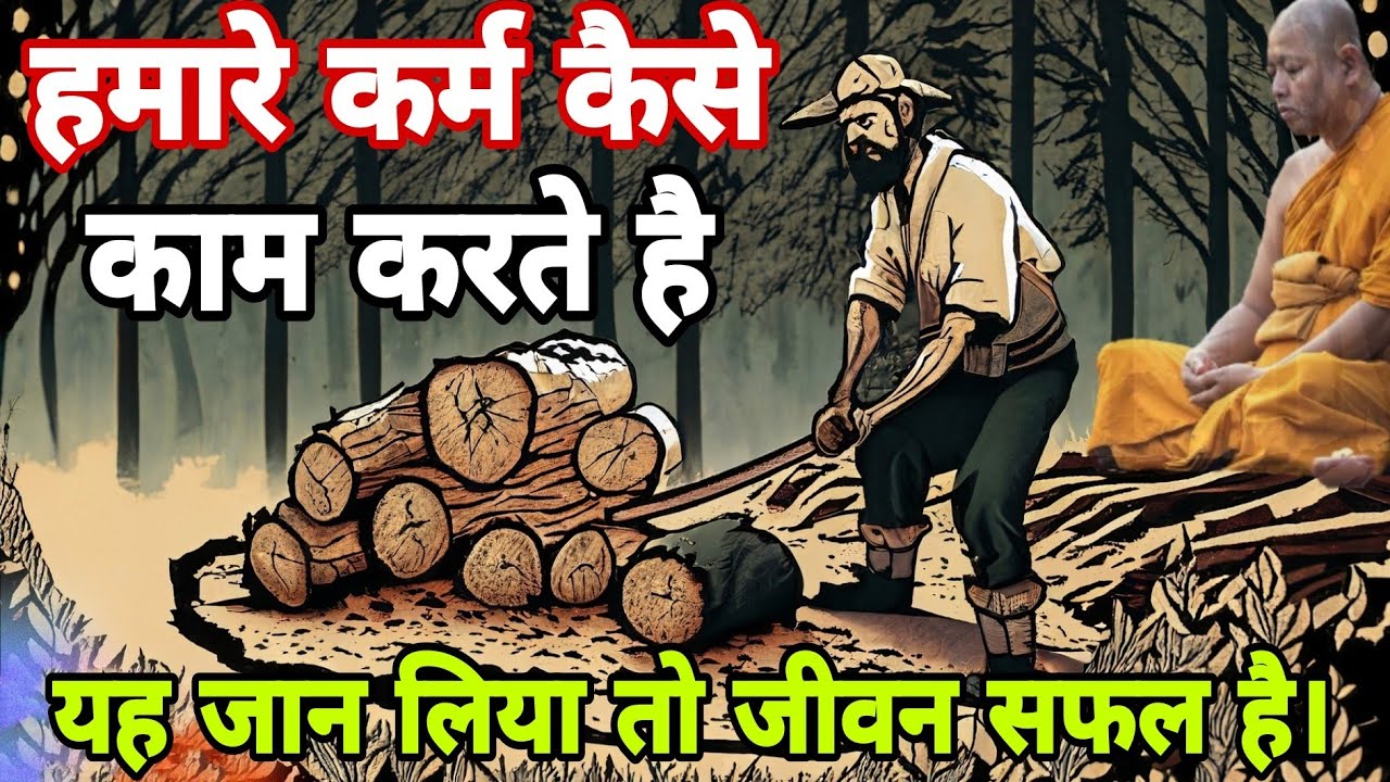 हमारे कर्म कैसे काम करते है ? | how our karma works | Buddhist story ...