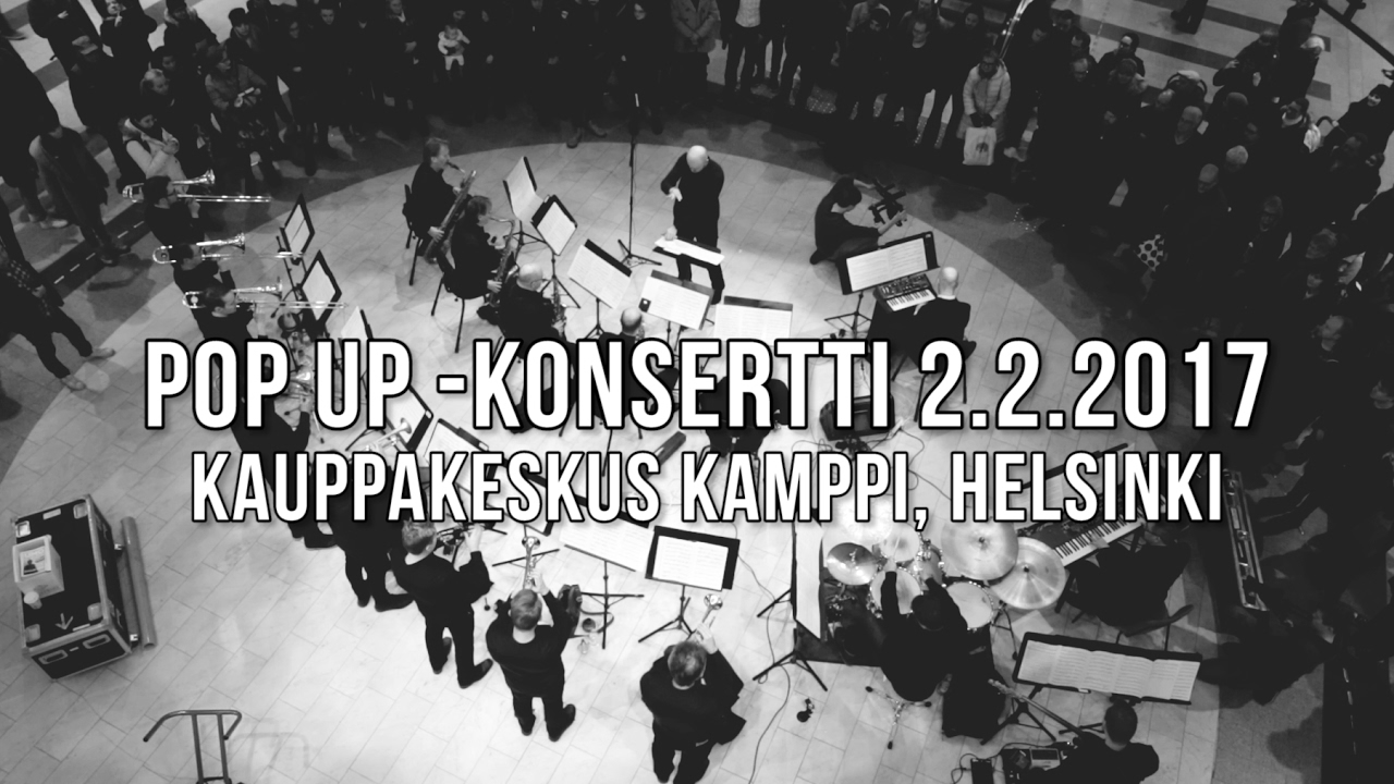 Musica nova Helsinki: UMO pop-up concert in Kamppi Center - YouTube