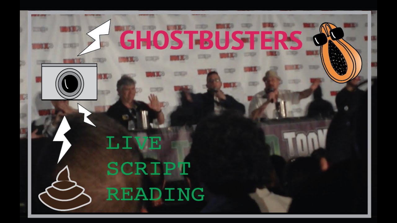 FanExpo Toronto 2016: Ghostbuster Voice Actor Live Script Reading - YouTube