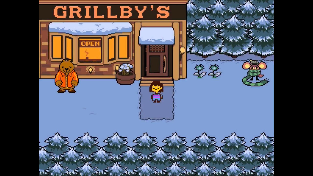 Undertale 8- Snowed In At Snowdin! - YouTube
