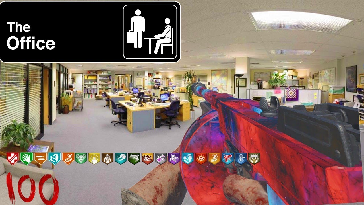 THE OFFICE ZOMBIES IS THE BEST MAP EVER.... (Black ops 3) - YouTube