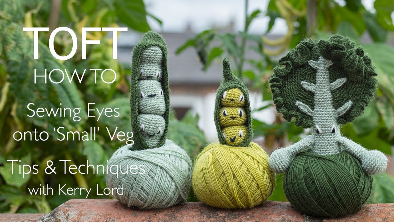 Sewing Eyes onto 'Small' Vegetables - YouTube