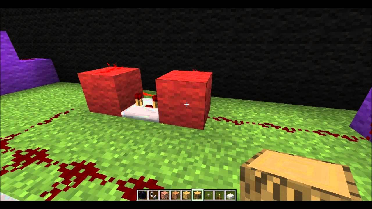 Minecraft: Redstone Digital Clock - YouTube