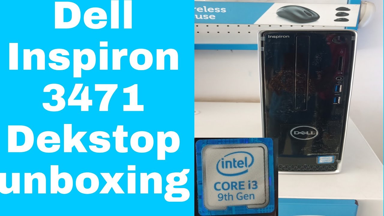Dell Inspiron 3471 | Unboxing | Desktop | Hindi | Tec World - YouTube
