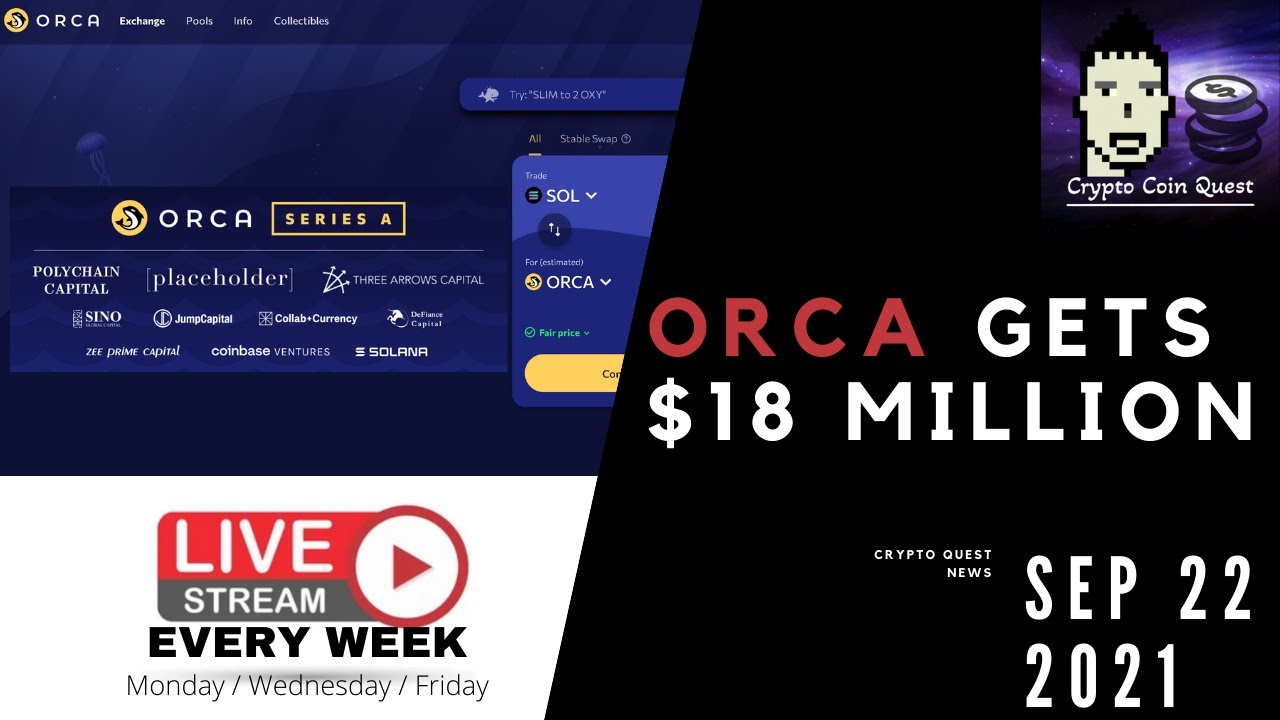 ORCA gets $18M - what this means for SOLANA and DeFi - YouTube