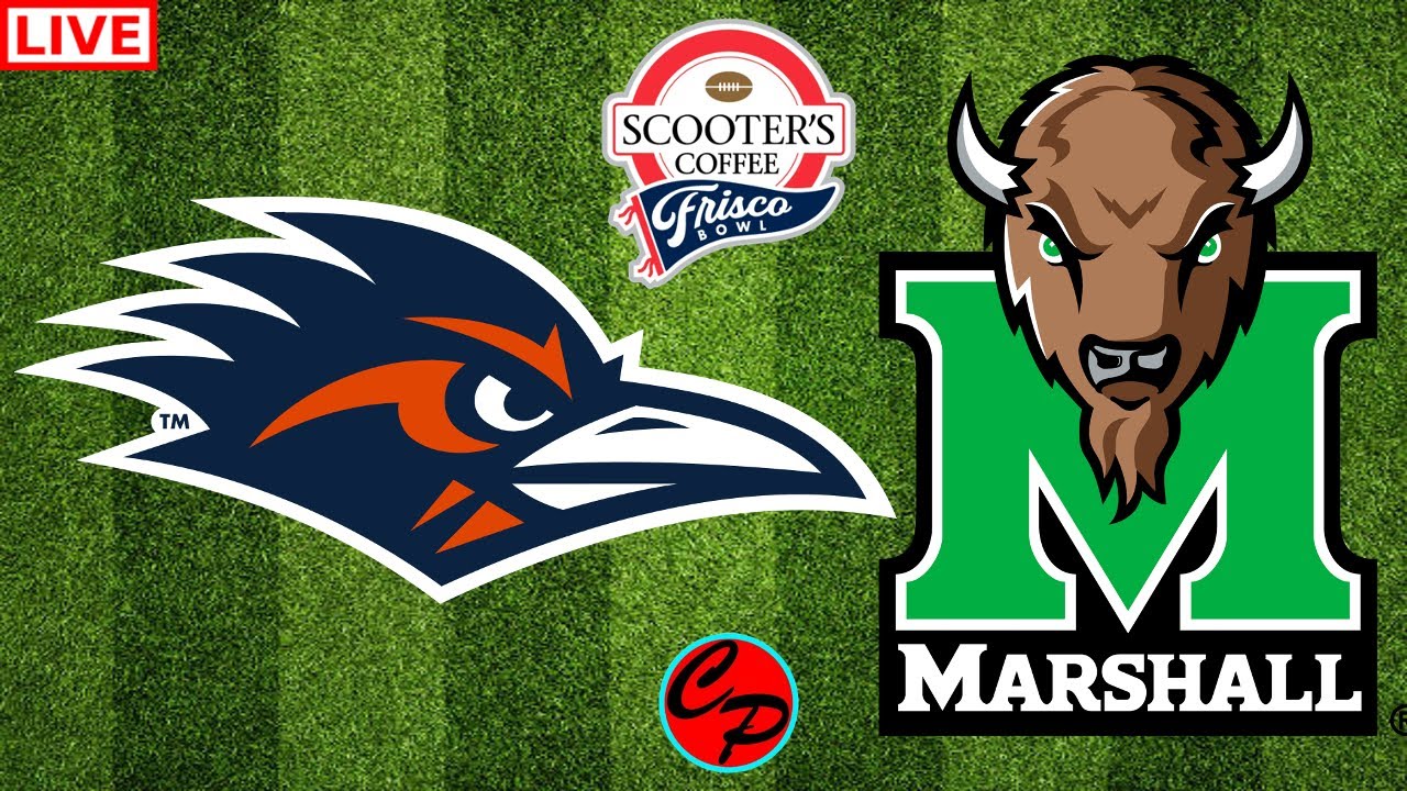 UTSA vs MARSHALL FRISCO BOWL LIVE GAME STATS & CHAT - YouTube