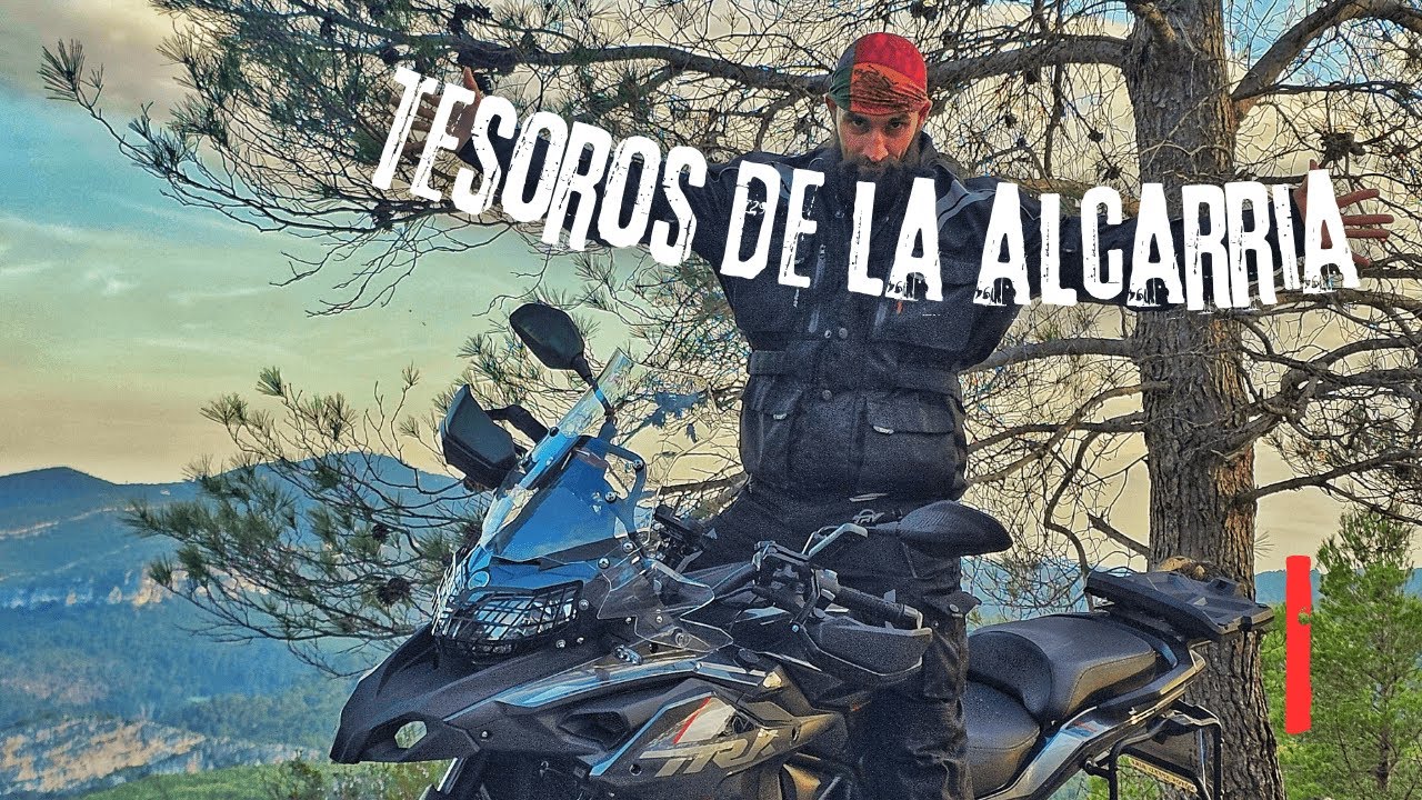 Explorando la Alcarria en moto! De cuevas secretas, caminos olvidados y Ermitas escondidas ...