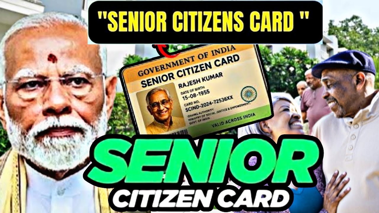 how to apply senior citizen card |Senior citizen card Benefits | Senior ...